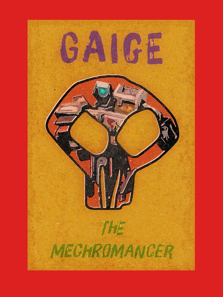 "Gaige Vintage Borderlands Graphic" T-shirt by dfh15 | Redbubble