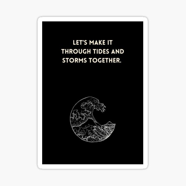"Aesthetic Quote " Sticker by hirasan | Redbubble