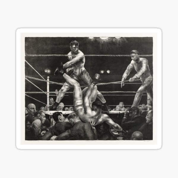 "Knock Out!" Sticker for Sale by good4stuff | Redbubble