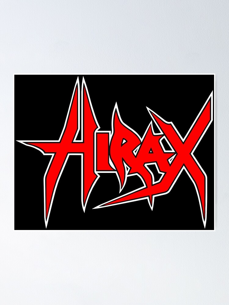 "HIRAX BAND " Poster for Sale by SelmFlorence | Redbubble