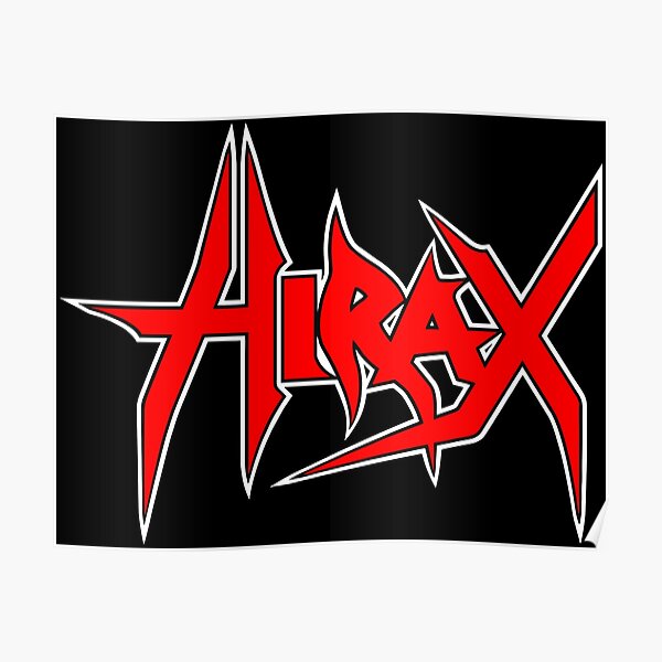 "HIRAX BAND " Poster for Sale by SelmFlorence | Redbubble