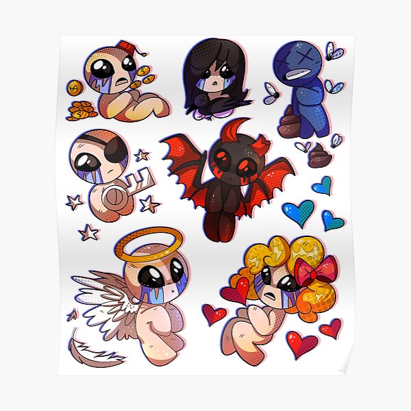 "TBOI" Poster for Sale by rocioam7 | Redbubble
