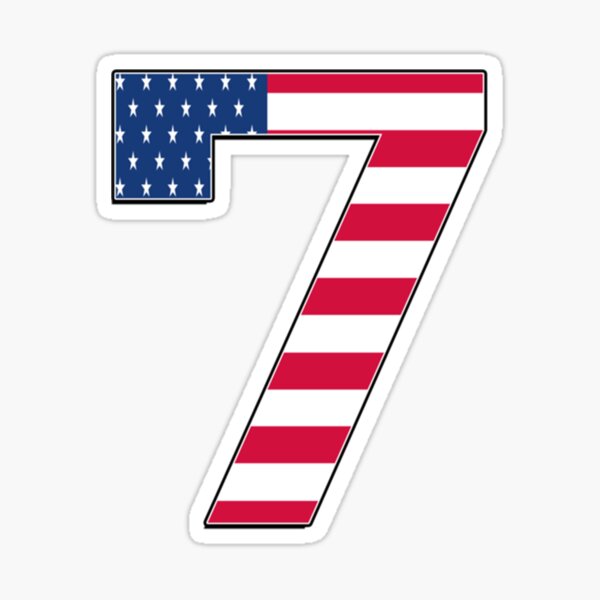 "7 usa sevens rugby " Sticker by JewellinaShop | Redbubble