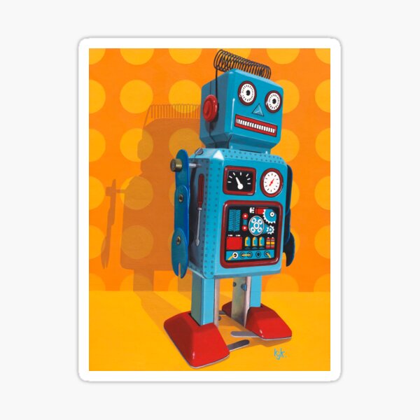 "Robert" Sticker for Sale by KellyJadeART | Redbubble