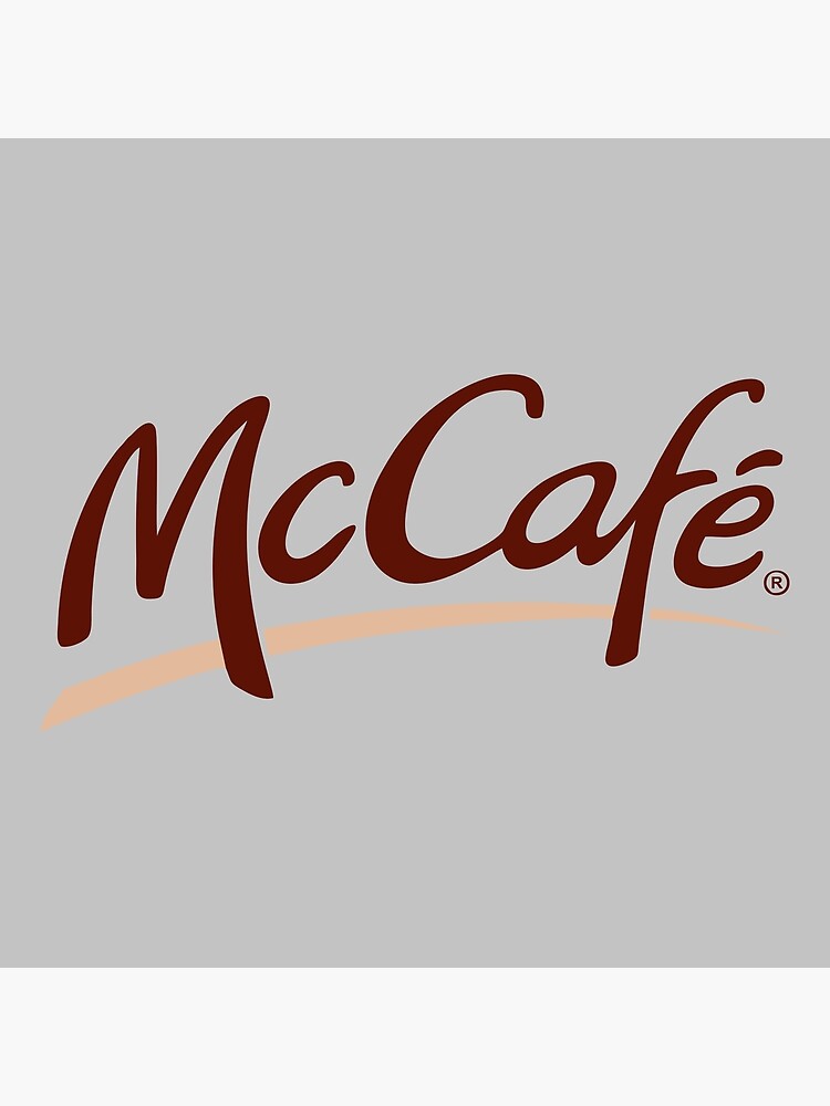 "McCafé Logo" Art Print for Sale by MoreliaJanu | Redbubble