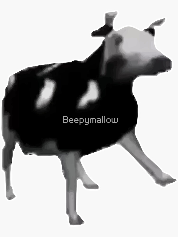 "Polish Dancing Cow Meme" Sticker by Beepymallow | Redbubble