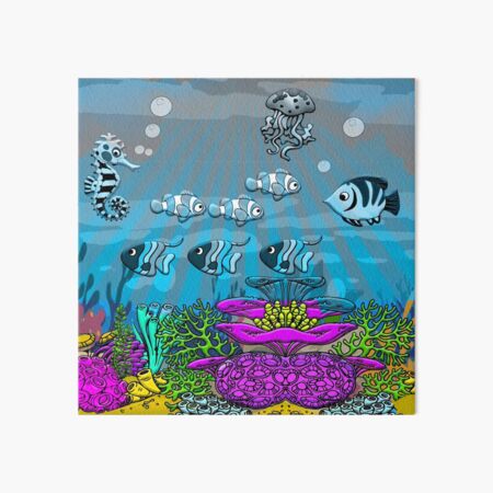 "Cartoon The Simpsons Fish Tank, Seahorse, Nemo And GoldFish Inside ...