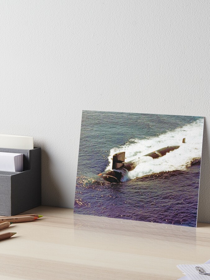 "USS BLUEFISH (SSN-675) SHIP'S STORE" Art Board Print for Sale by ...