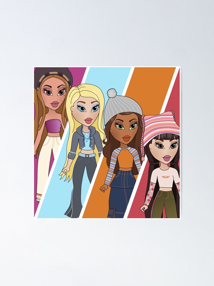 "Bratz Core Four" Poster by Lynetwork | Redbubble