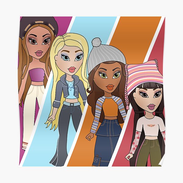 "Bratz Core Four" Poster by Lynetwork | Redbubble