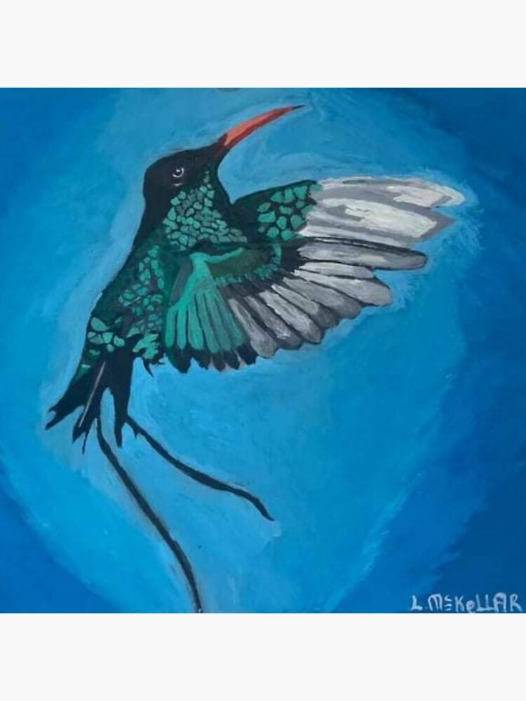 "Doctor Bird" Sticker by mckellarart | Redbubble