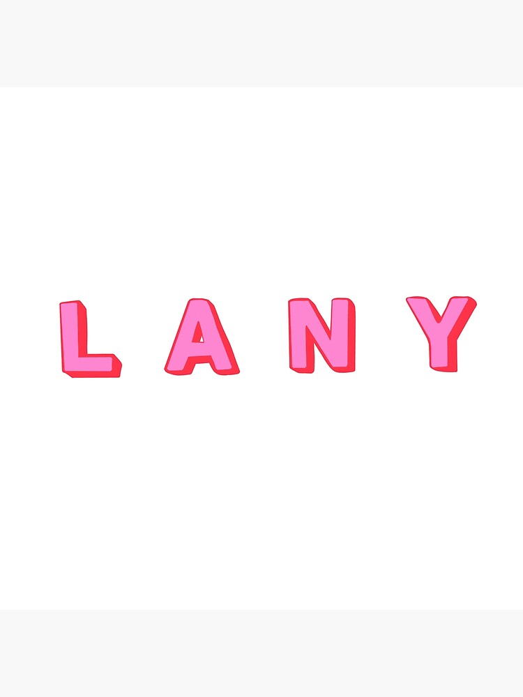 "LANY Logo" Poster by dylego | Redbubble