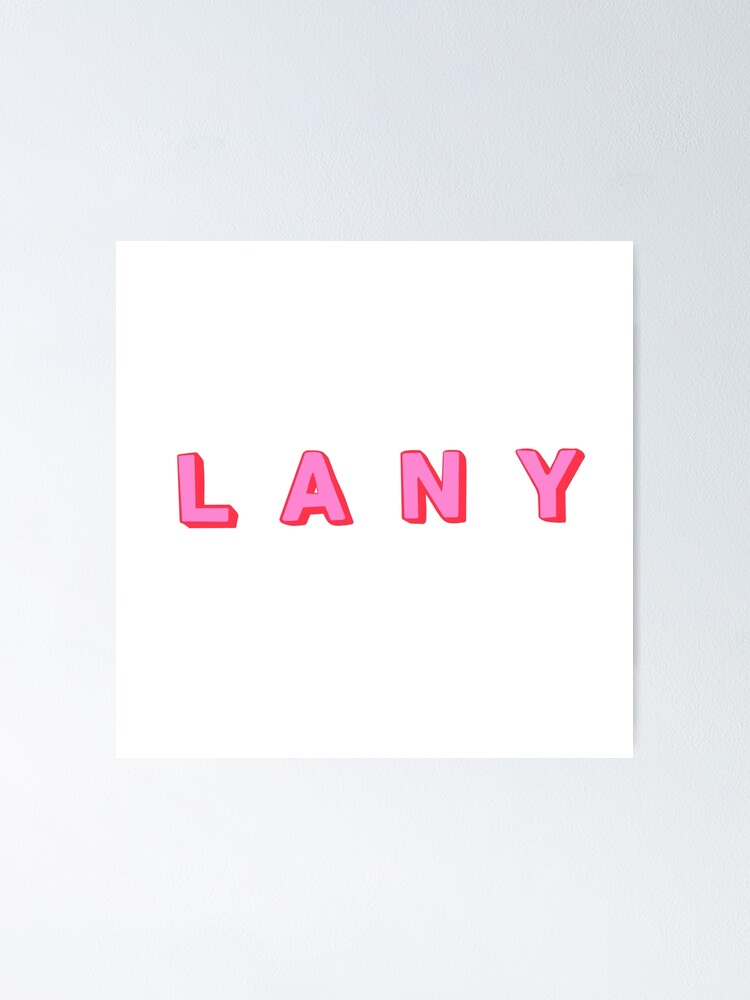 "LANY Logo" Poster by dylego | Redbubble