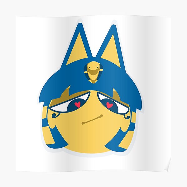 "Ankha" Poster by AnnieBeanie | Redbubble