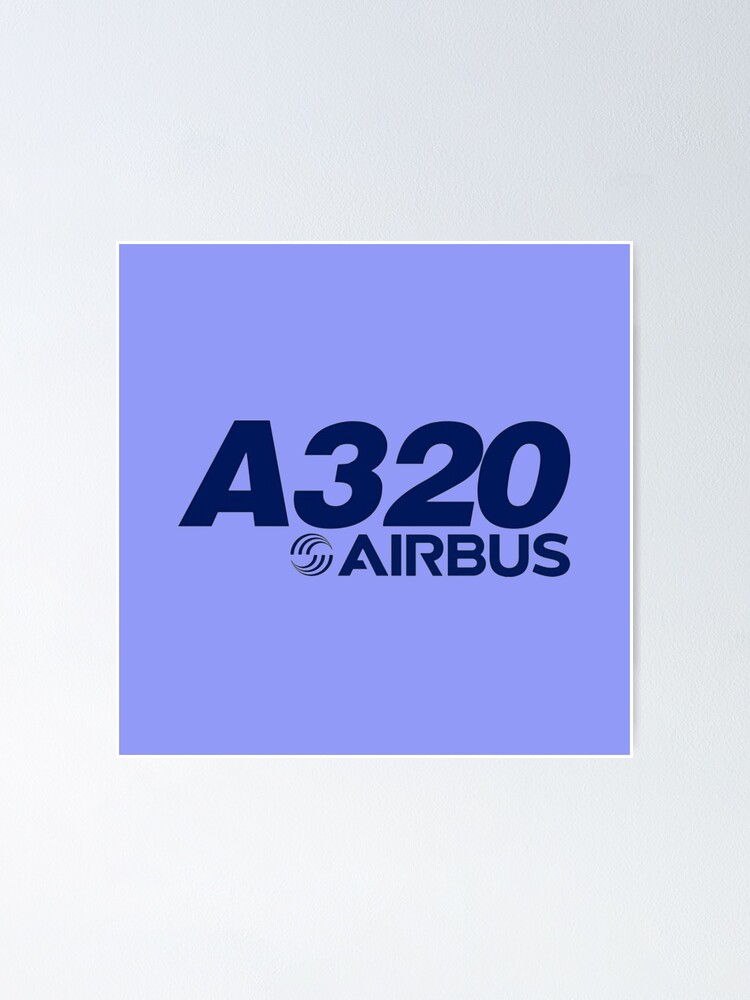 "Airbus A320 Logo" Poster by Ljubo339- | Redbubble