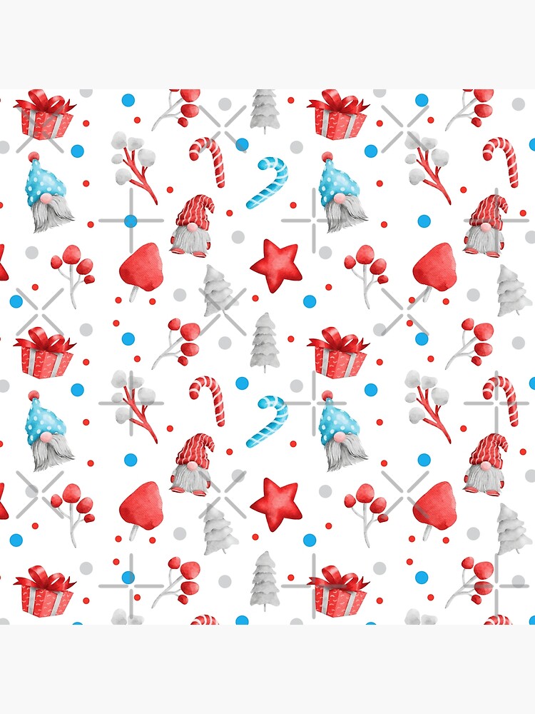 "Cute Christmas Pattern - Christmas Baubles Happy Merry Christmas ...