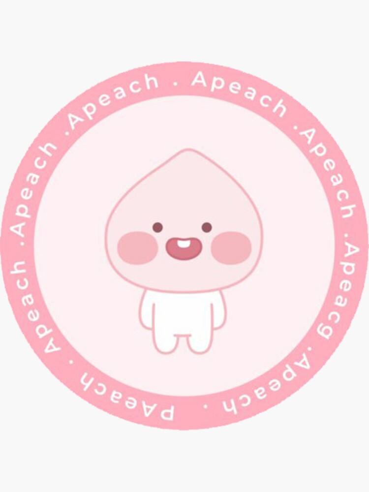 "Apeach(1)" Sticker for Sale by IsaacReeves | Redbubble