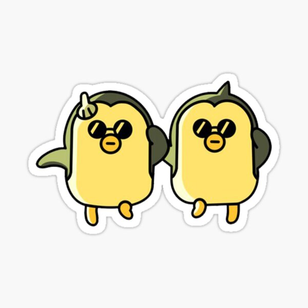 "Dancing Penguins" Sticker for Sale by IsaacReeves | Redbubble