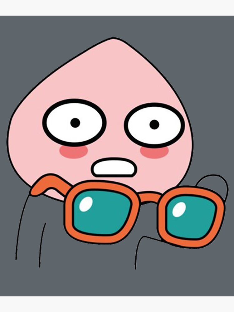 "Kakao Emoticons - Charming Apeach Edition(3)" Poster for Sale by ...