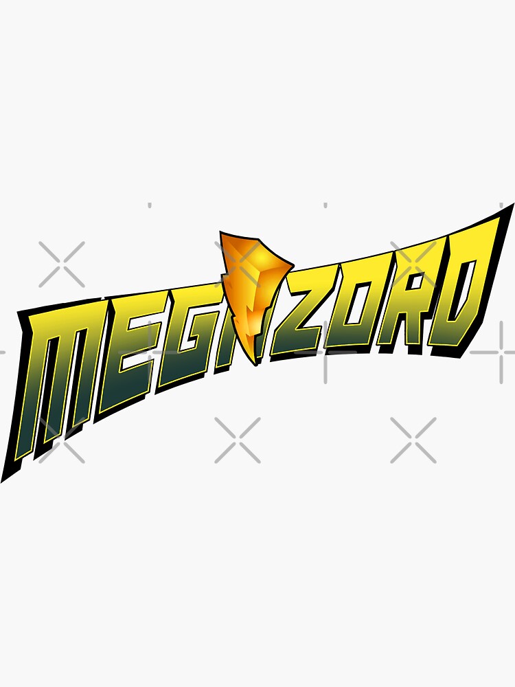 "Megazord" Sticker for Sale by Ravensclaw3 | Redbubble