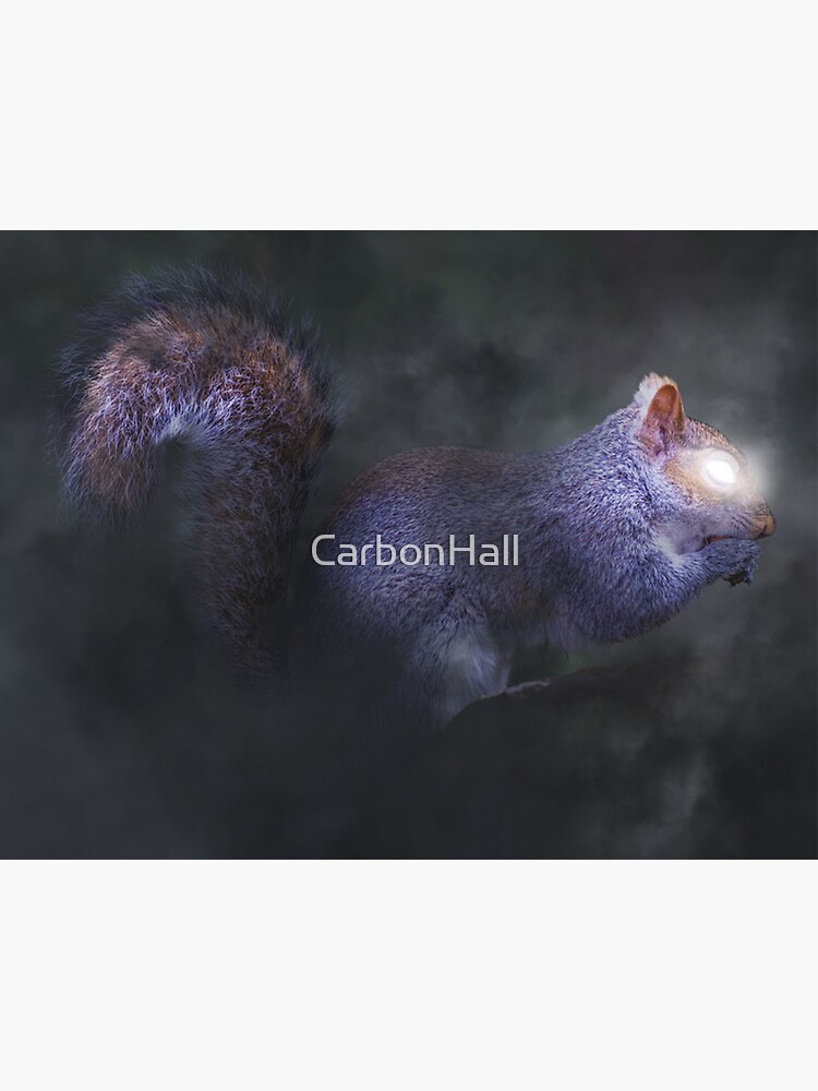 "Secret Squirrel" Sticker by CarbonHall | Redbubble