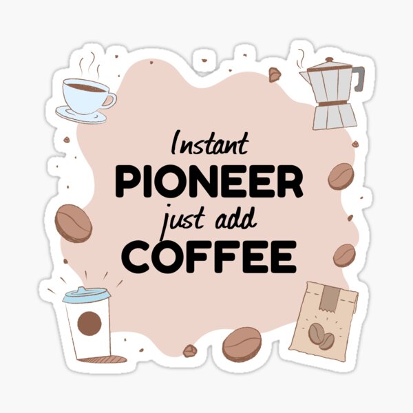 "instant pioneer" Sticker by tsukinokoibito | Redbubble
