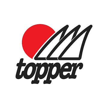 "Topper Sailboats logo" Sticker for Sale by Original1977 | Redbubble