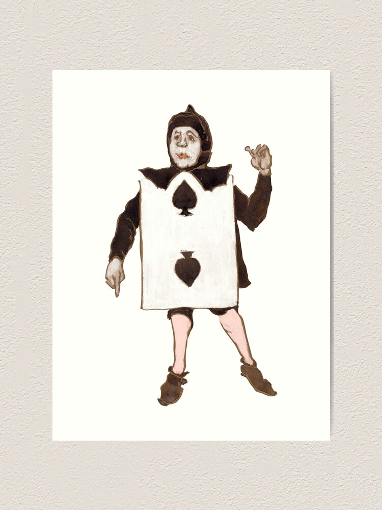 "Vintage Two of Spades - alice in wonderland" Art Print for Sale by ...
