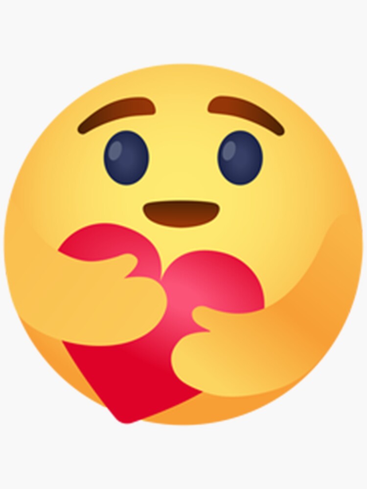 "Care emoji" Sticker by sevexyl | Redbubble