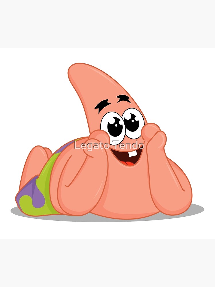 "Patrick Star" Poster for Sale by LAZARE-TENDO | Redbubble