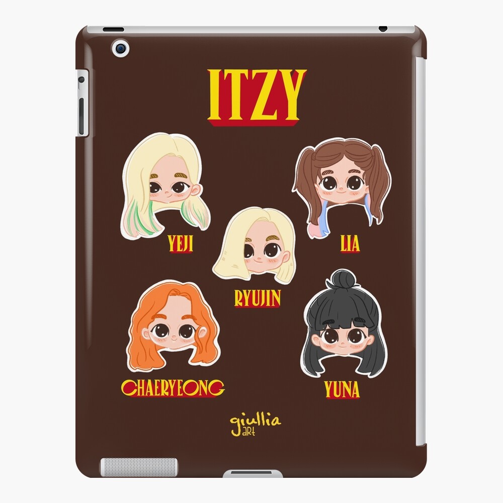 Chibi Itzy Not Shy Fanart Ipad Case And Skin For Sale By Liajung Redbubble