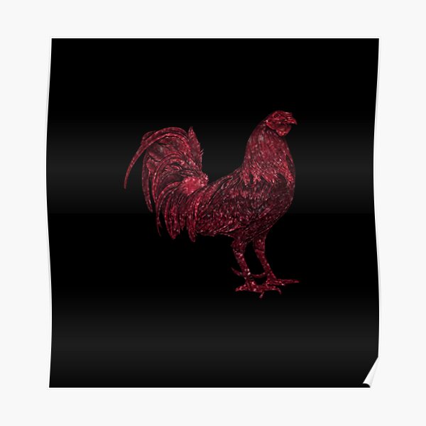 " i just really like gamefowl chicken" Poster for Sale by dasilva01 ...