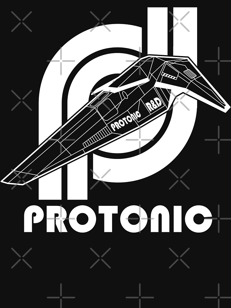 "Ballistic NG - Protonic Ship Negative" T-shirt for Sale by honigstute ...