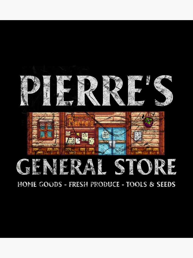 "Stardew Valley Pierres General Store Vintage" Poster for Sale by ...