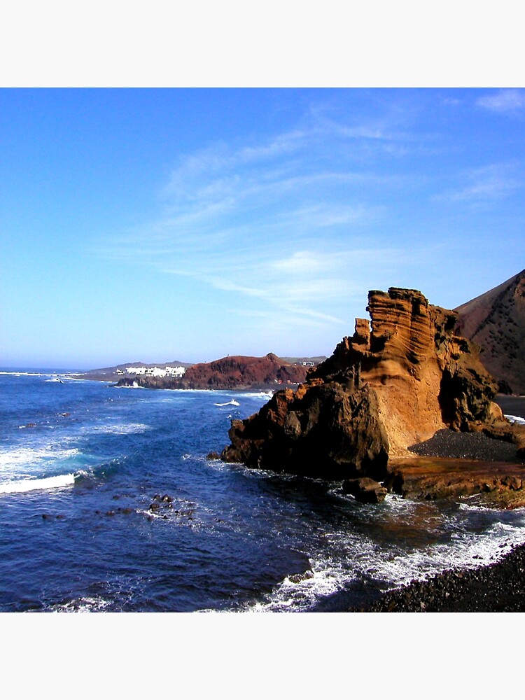 "Lanzarote Island Beach" Sticker for Sale by InspiringNature | Redbubble