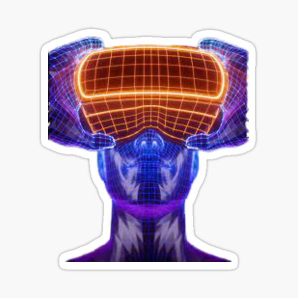 "Metaverse" Sticker for Sale by Adinous | Redbubble