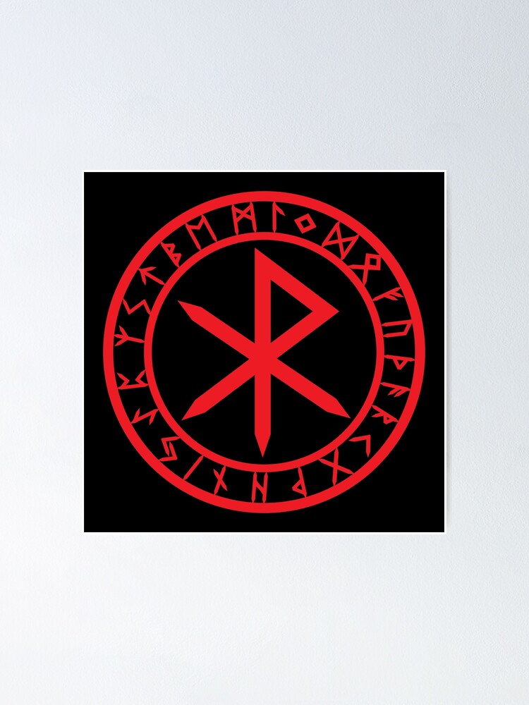 Póster «Runa II /// Círculo de runas (Variante III)» de FosterChild7 | Redbubble