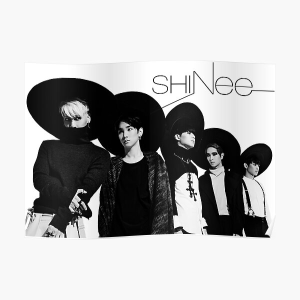 "SHINee" Poster for Sale by area61filipa | Redbubble