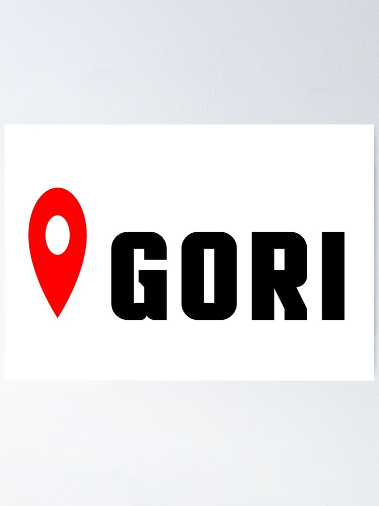 "Gori. Georgia. Map pin" Poster for Sale by gmstockstudio | Redbubble