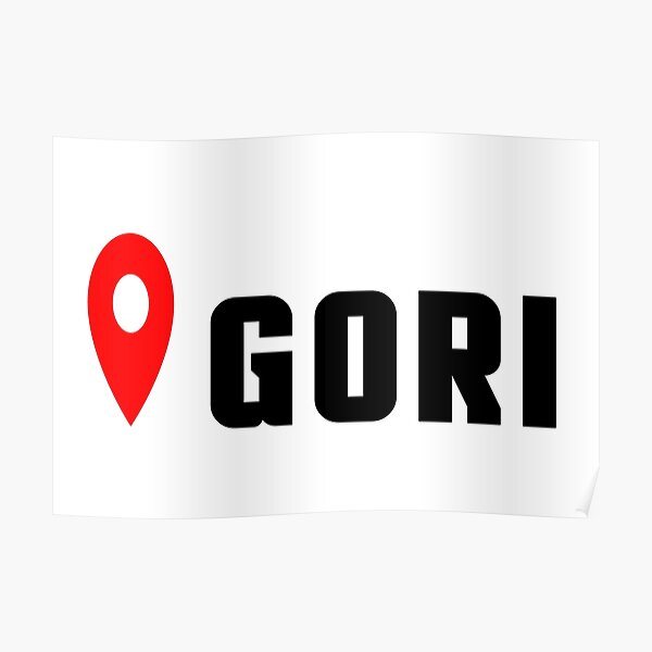 "Gori. Georgia. Map pin" Poster for Sale by gmstockstudio | Redbubble