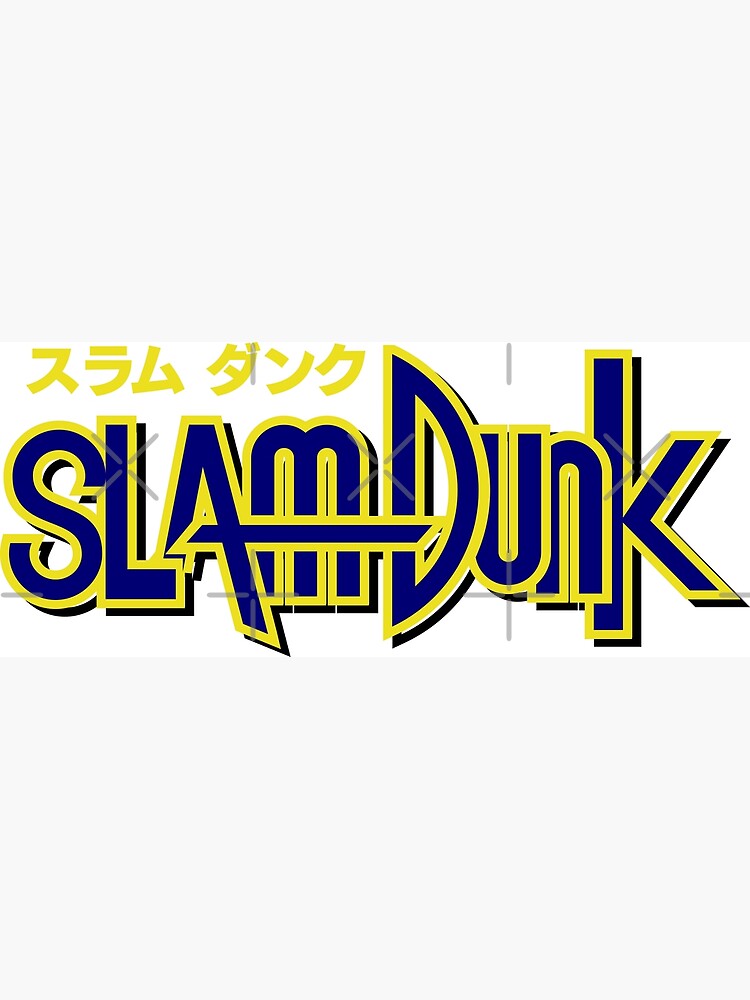 Lámina fotográfica «Slam Dunk manga Logo /スラム ダンク» de JCBA | Redbubble