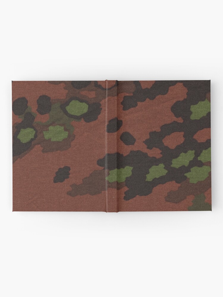 "Eichenlaubmuster Spring SS gepunktete deutsche ww2 Tarnung" Notizbuch ...
