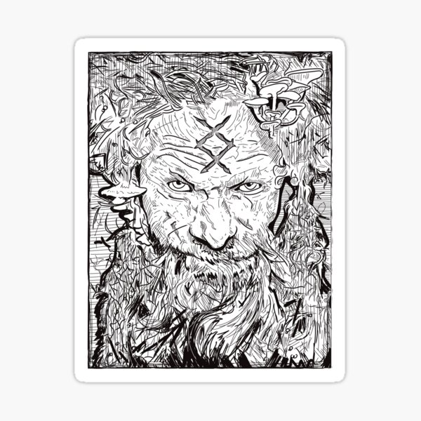 "Nature Boy" Sticker by SmewettART | Redbubble