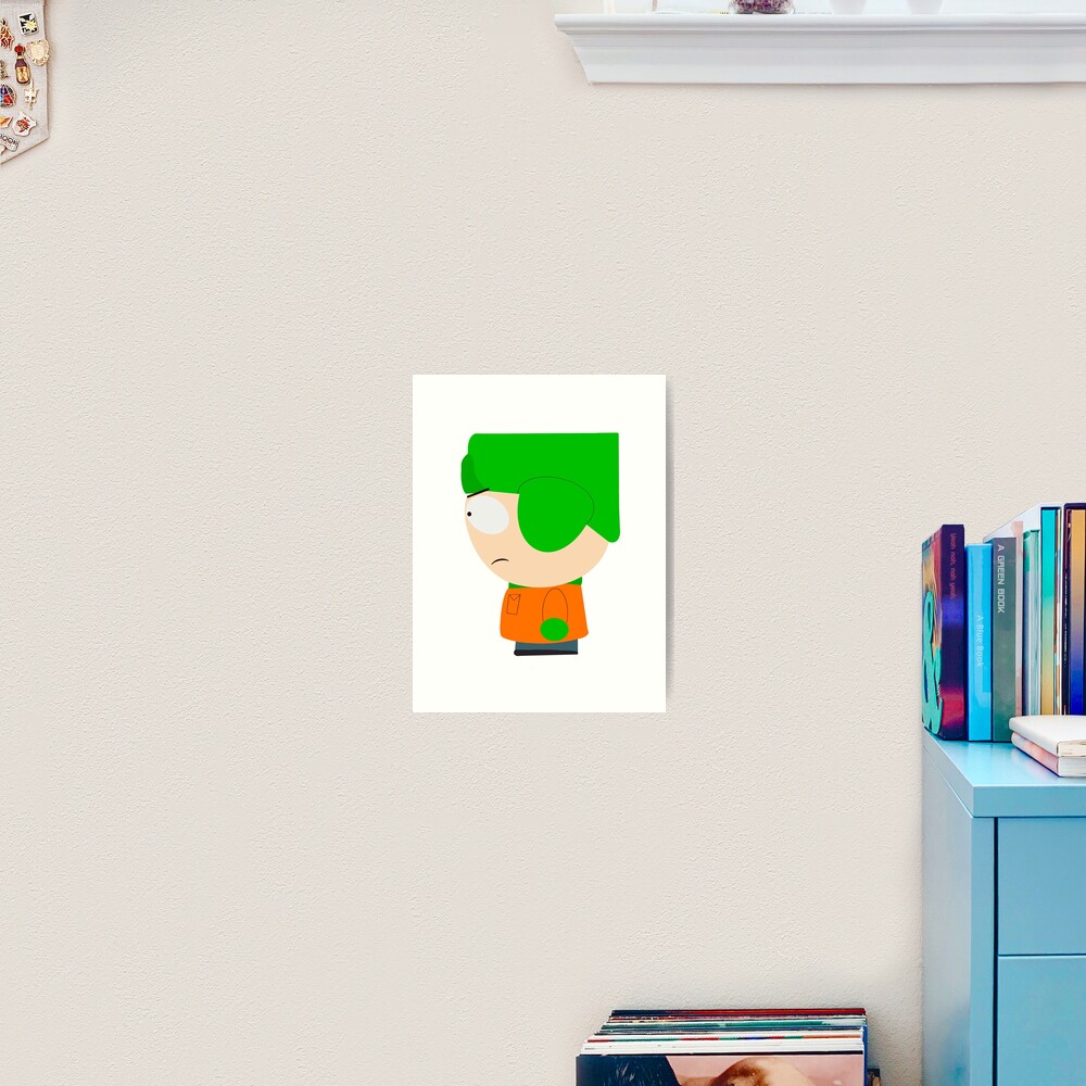 "Kyle side profile" Sticker for Sale by harachb | Redbubble