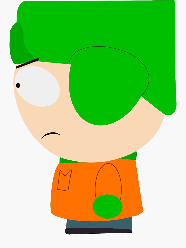 "Kyle side profile" Sticker for Sale by harachb | Redbubble