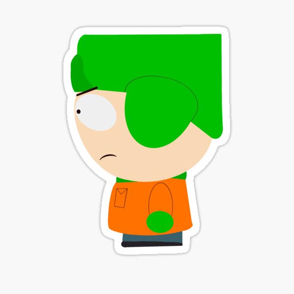 "Kyle side profile" Sticker for Sale by harachb | Redbubble