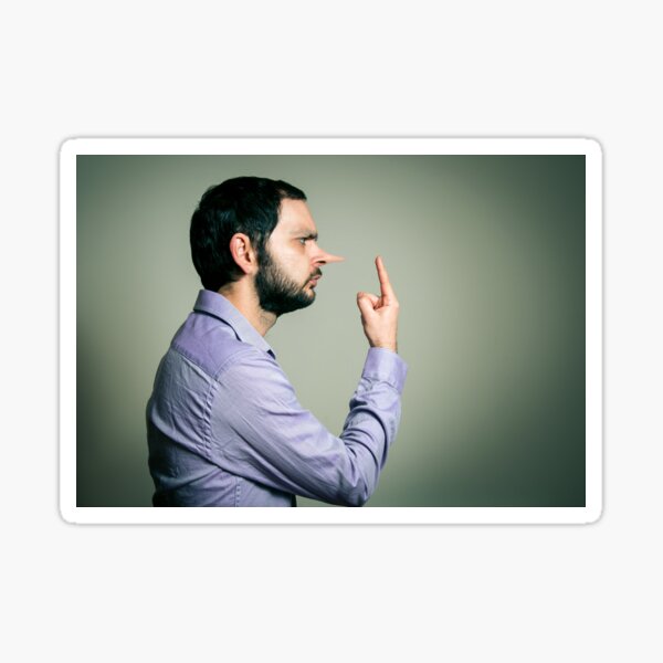 "Funny man with the big nose" Sticker for Sale by gmstockstudio | Redbubble
