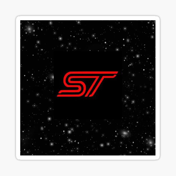 "Ford ST" Sticker for Sale by TAI18 | Redbubble
