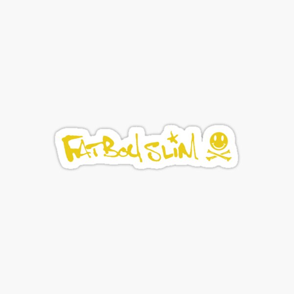 "FATBOY SLIMS" Sticker by SunARTMoon | Redbubble