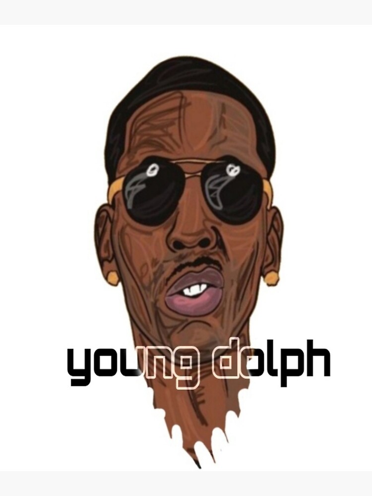 "t-shirt Young-Dolph-Fan-Art" Poster for Sale by Auhcine | Redbubble